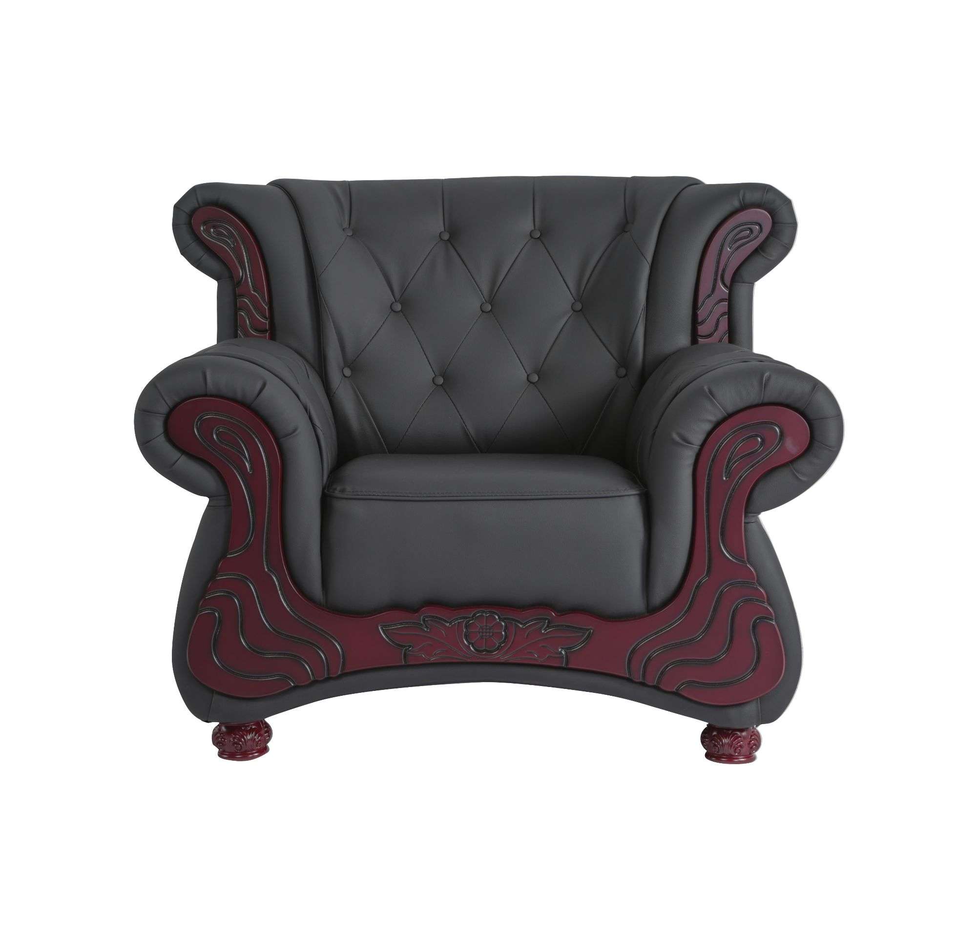 Grace Leatherette Sofa Set 3+1+1 Seater | Damro