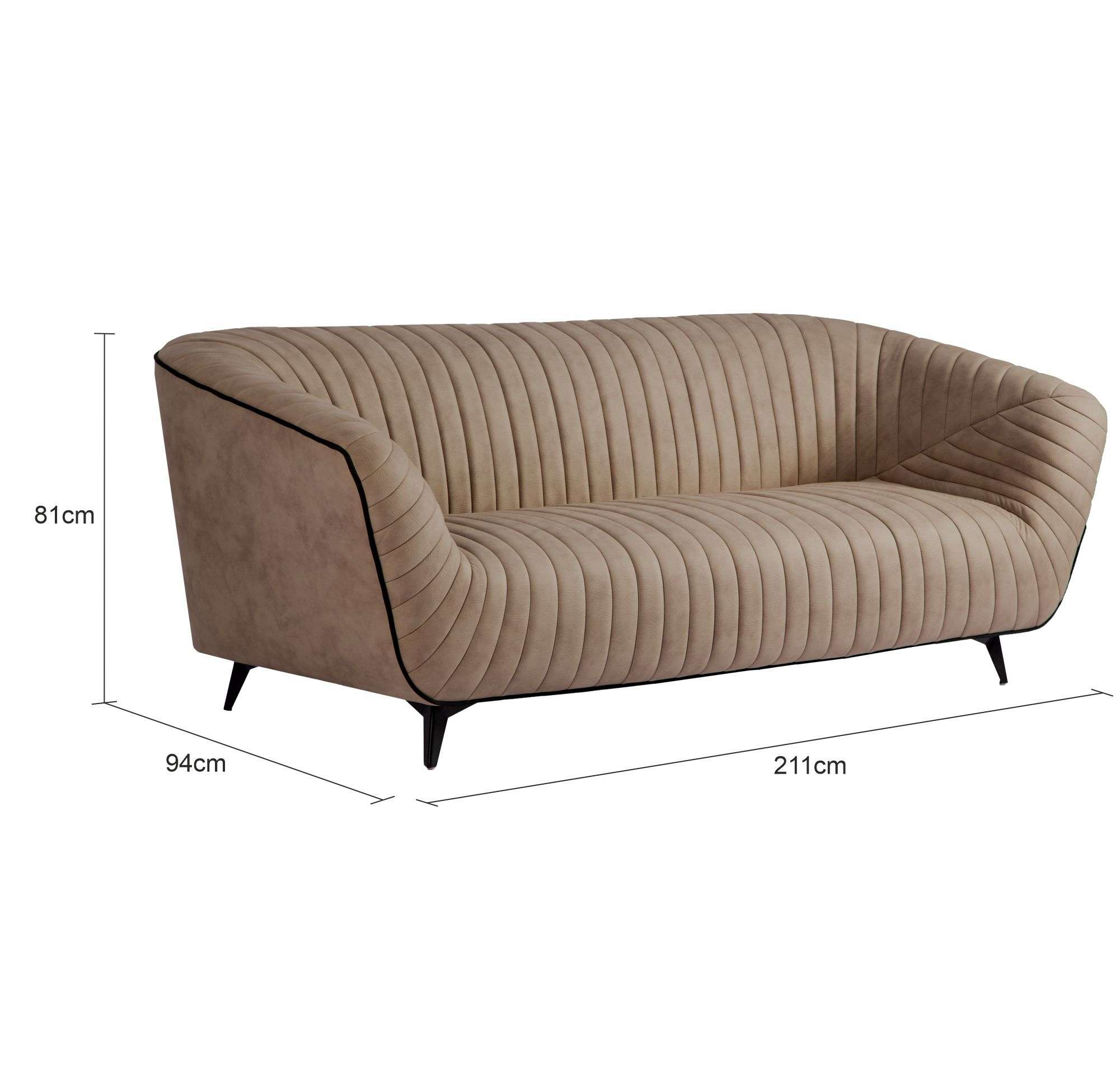 Deana Sofa Set 3+1+1 Seater | Damro