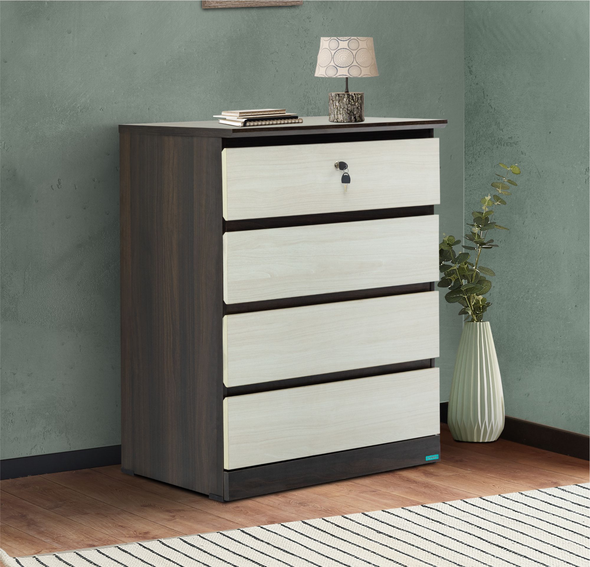 Thrifty Chest of Drawer with 4 Drawers | Damro