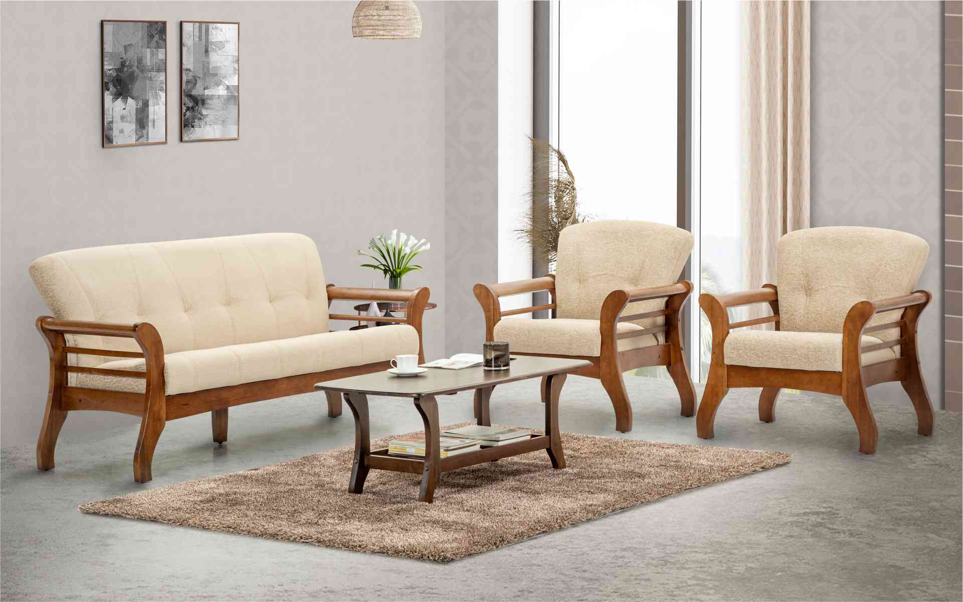 Modern Wooden Sofa Designs Wooden Sofa: Buy Wooden Sofa Sets Online At