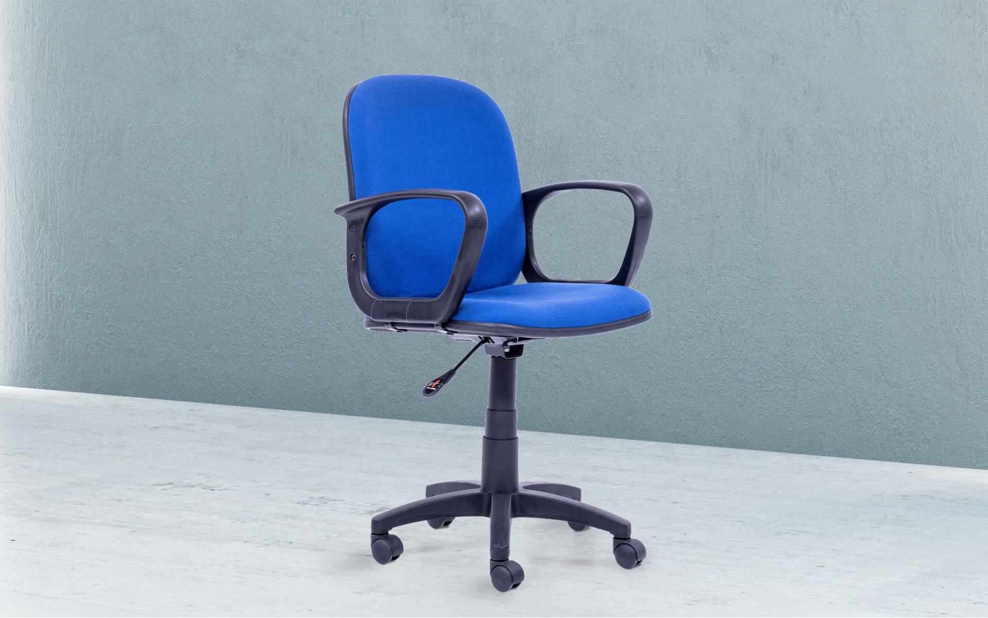 Swift Low Back Chair - Blue | Damro